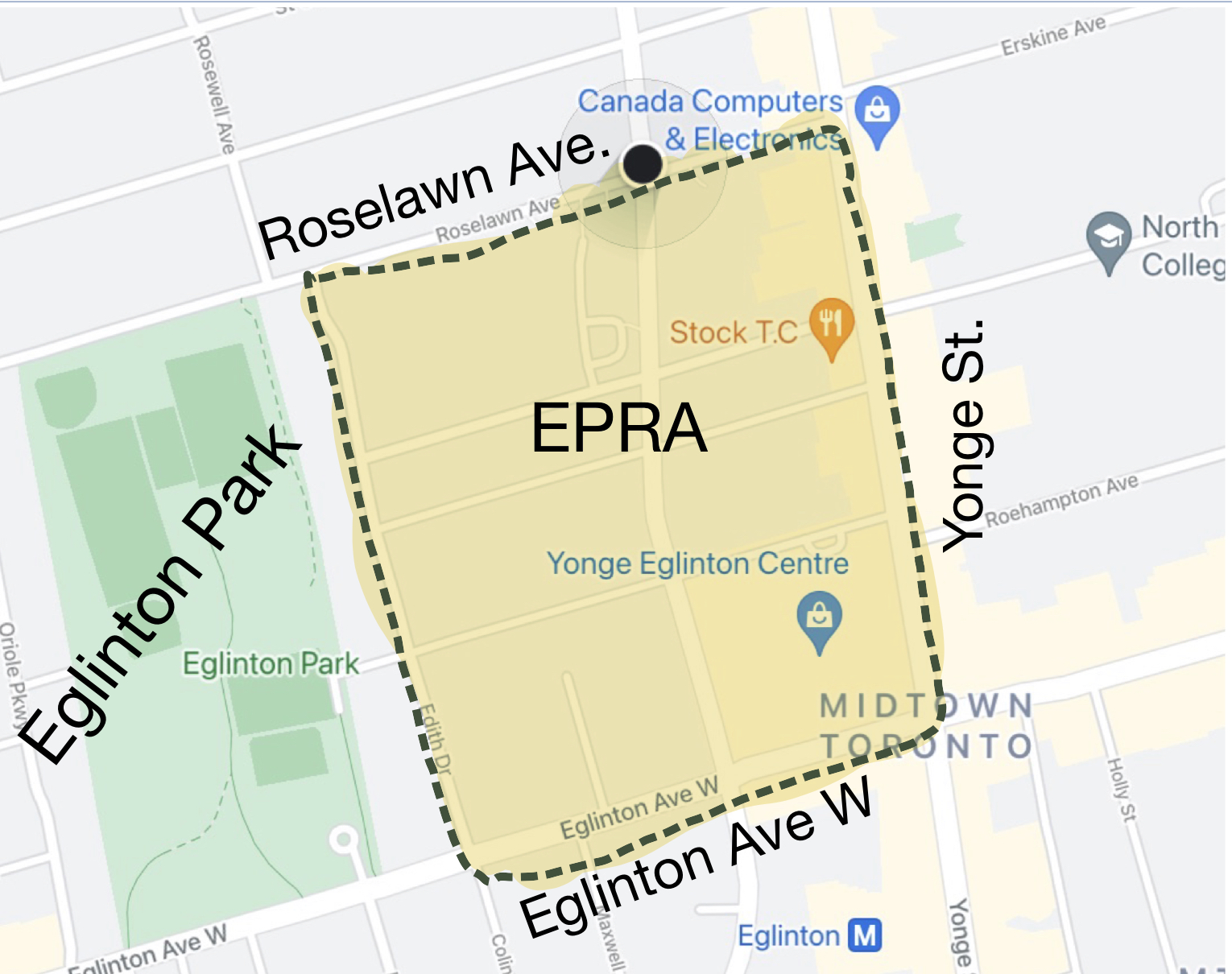 The Old Days – Eglinton Park Residents' Association
